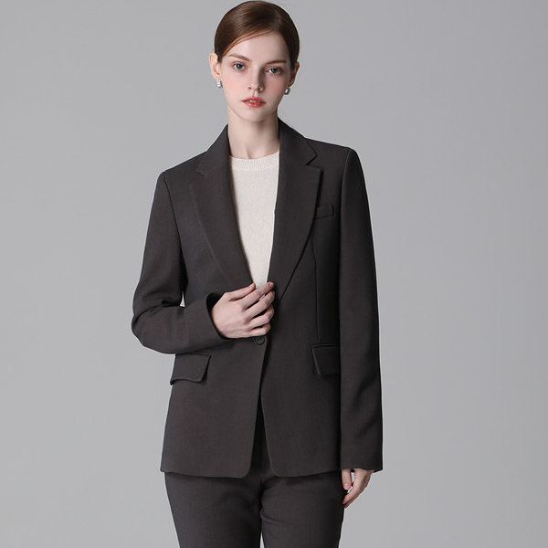 포스티 - [쉬즈미스(SHESMISS)] 원버튼 베이직 자켓 (택가격:278000원)