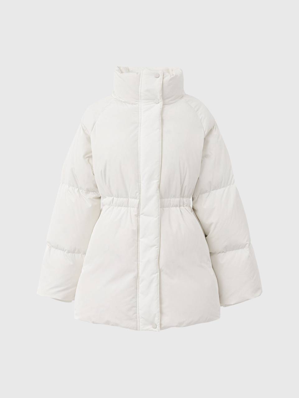 룩캐스트 몬드리 덕 다운 패딩_크림 / MONDRY DUCK DOWN PADDING_CREAM