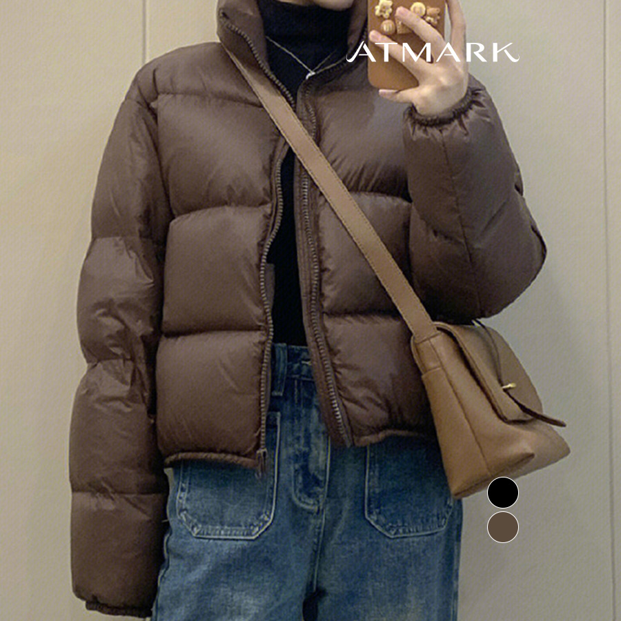 앳마크 ATMARK 숏볼륨베이직패딩_AA49PD001G