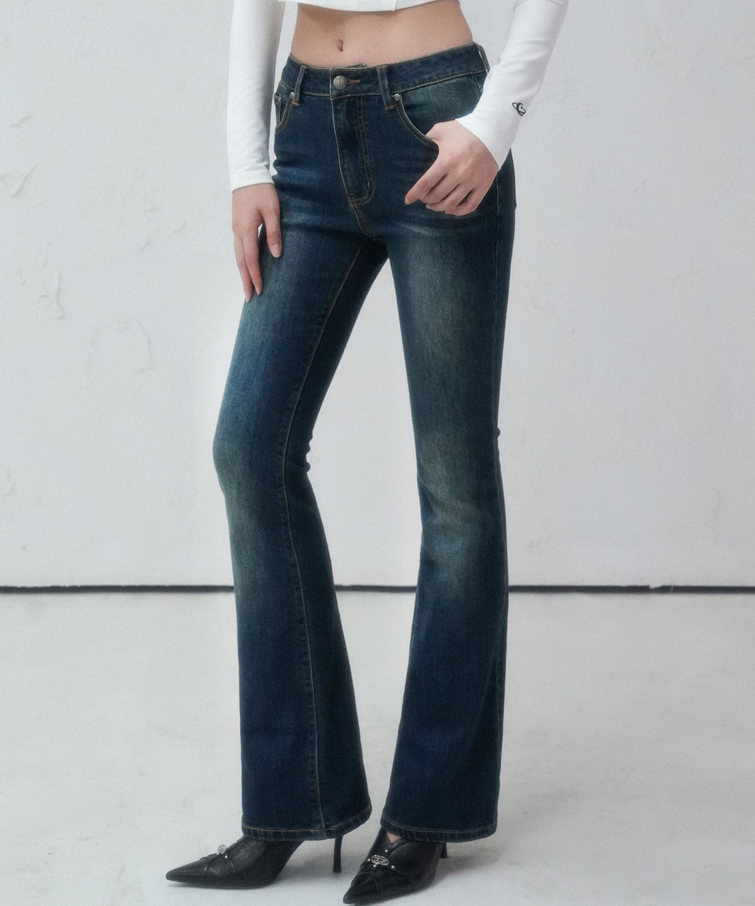 비바셔스 Deau Bootscut Denim Pants INDIGO
