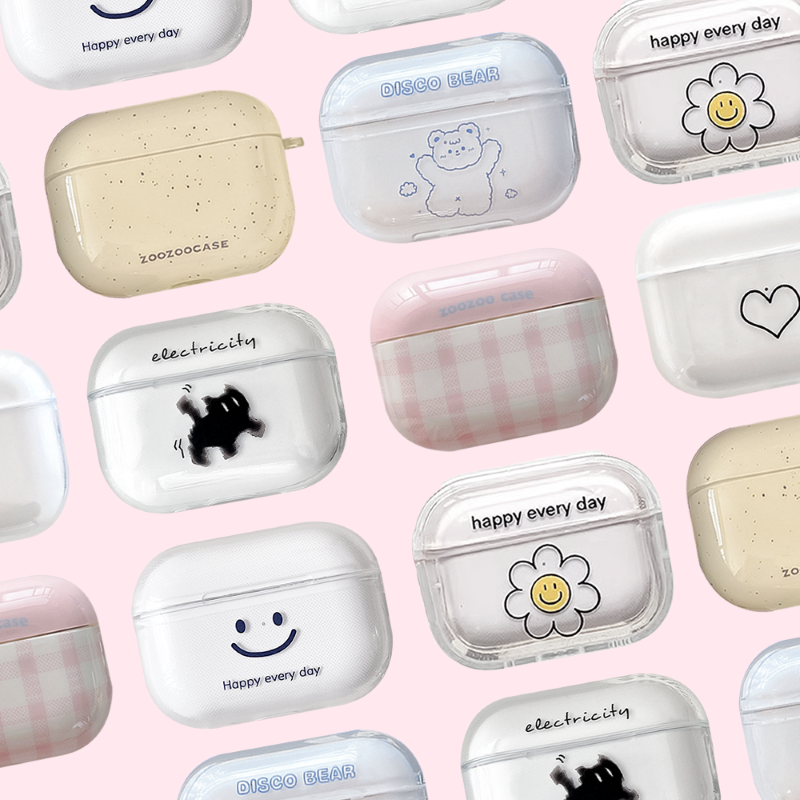 링고룸 클리너증정🎁당일출고 에어팟 케이스 투명 기본 하드 키링 세트 실리콘 젤리 가죽 파우치 글리터 귀여운 매트 1세대 2세대 3세대 4세대 프로 프로2 애플워치 스트랩