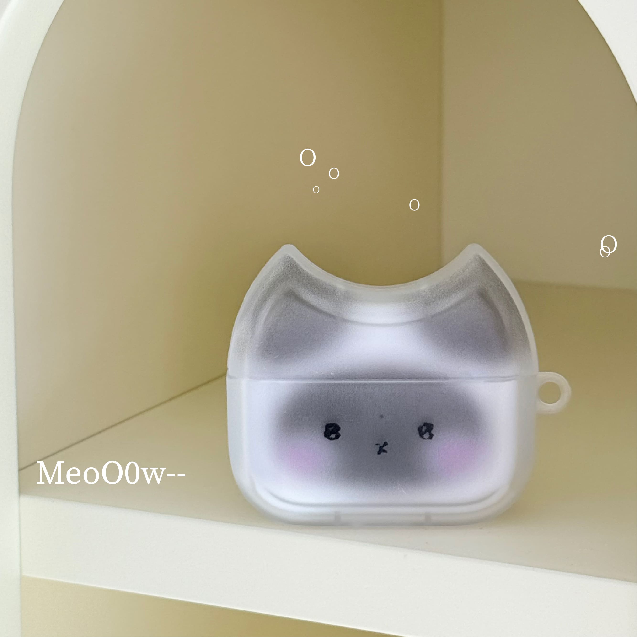 나인틴프라이데이 에어팟4 출시 ️ 귀여운 고양이 키튼 귀 블러 냥이 물고기 키링 에어팟 케이스 에어팟2세대 에어팟3세대 에어팟프로 에어팟프로2 친구 우정 선물 우정템 가족