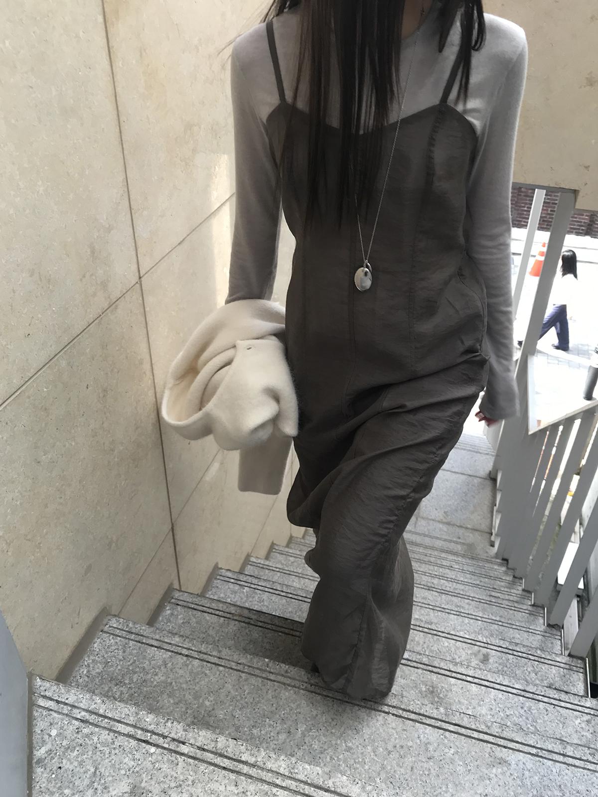 미엔느 [미엔느] MUI LAYERED OPS / 무이 레이어드 원피스 (3col)