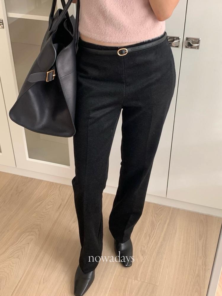 나우어데이즈 founders 파운더스 브로드 울 팬츠 스트레이트핏 일자 슬랙스 바지 (2col)