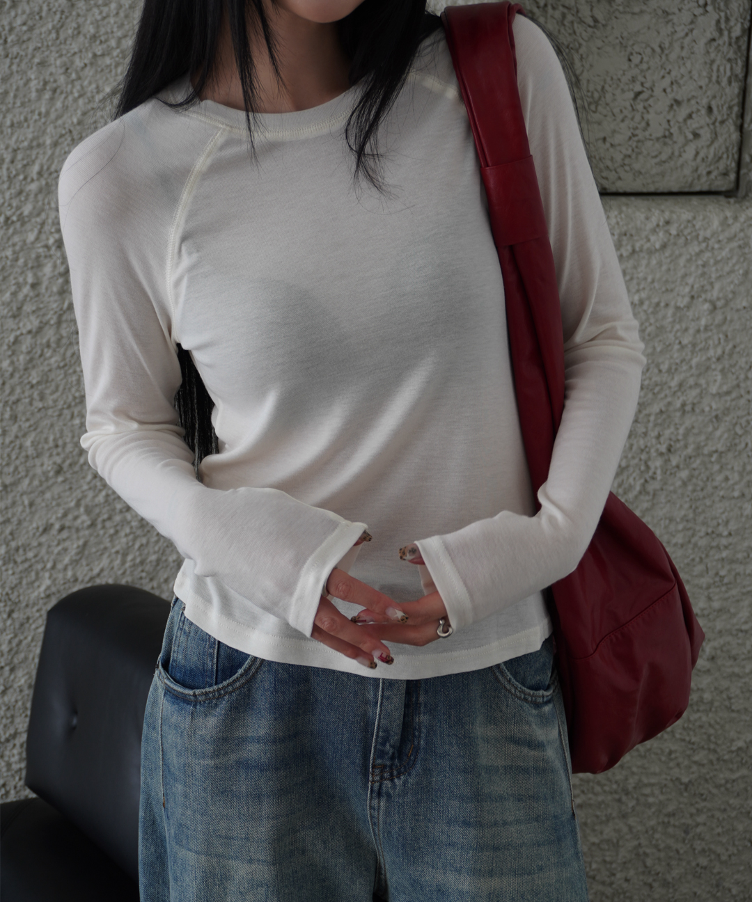 유나제이 DELTRIN SPAN TEE