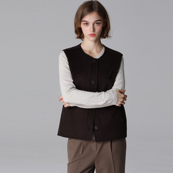 포스티 - [홈쇼핑방송/르오트(LeOT)] 핸드메이드 울 베스트-사이즈 55~88까지