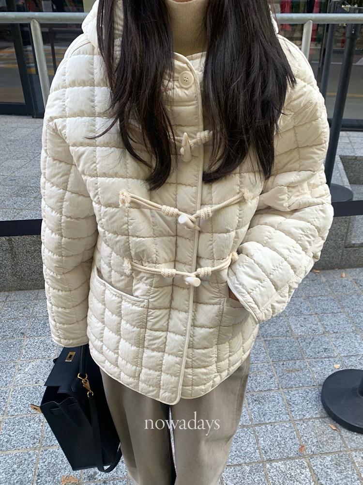 나우어데이즈 [SALE] 검 당일 / underson 언더슨 티미 후드 점퍼 퀄팅 떡볶이 더플 누빔 jp (2col)