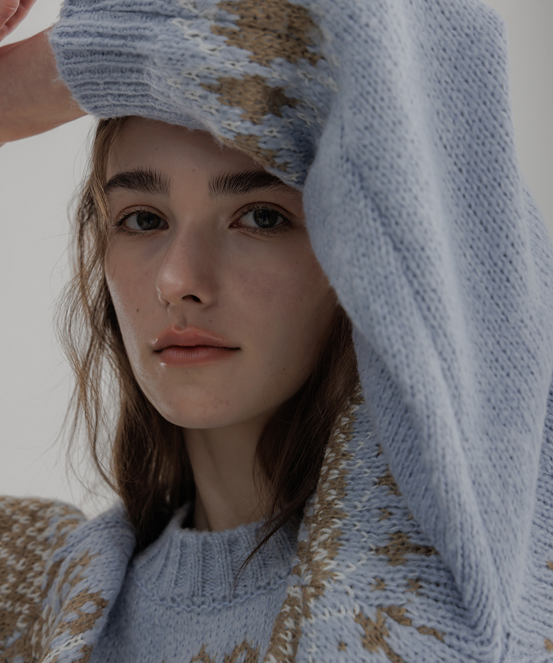 판도라핏 Nordic Wool round Knit