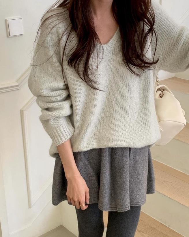 씨엘쇼룸 리에뜨 도브 니트 2color 24FW