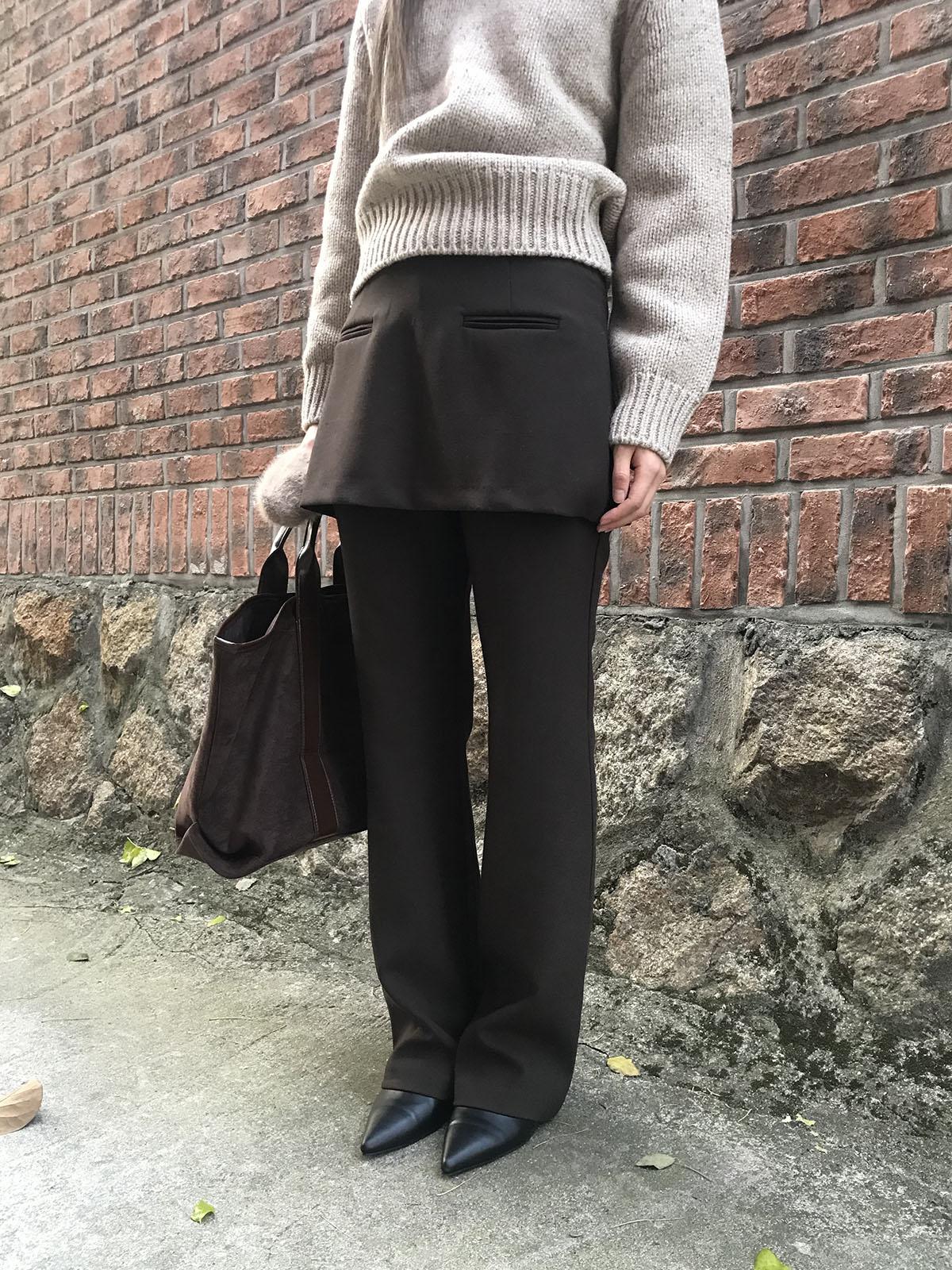 미엔느 [미엔느] HOPPER PANTS / 호퍼 스커트 팬츠 (2col)