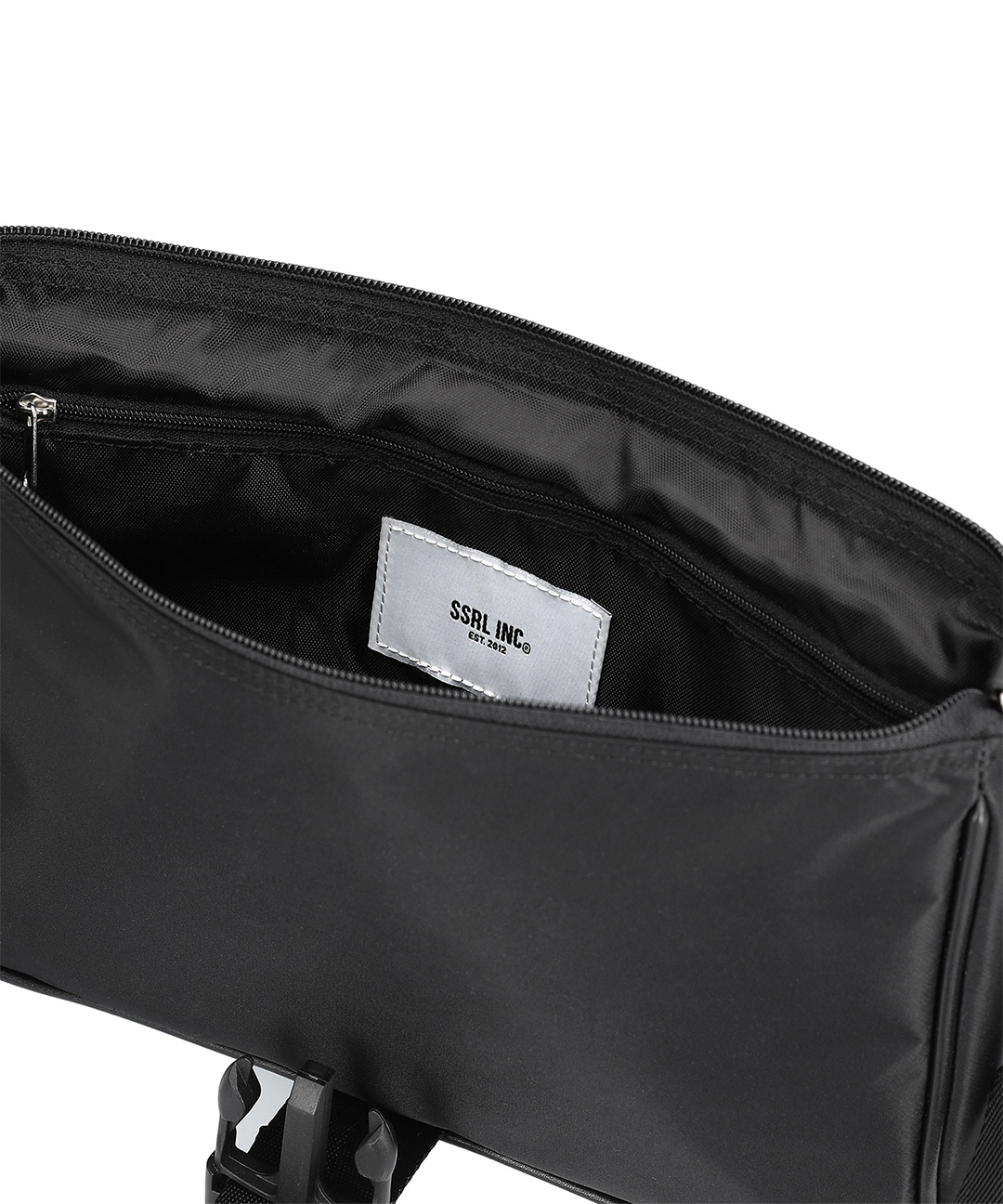 에스에스알엘 brevity flap buckle bag / black