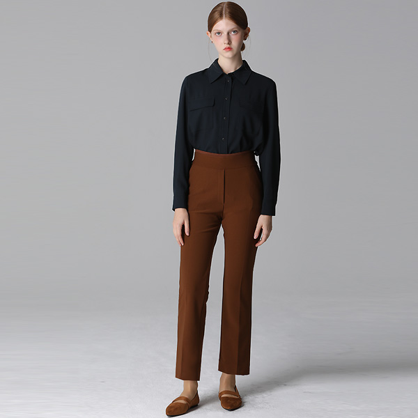 포스티 - [FW신상] 4SET [홈쇼핑방송/르오트(LeOT)] 텐션 플레어핏 웜 밴딩팬츠 4종세트-사이즈 55~99까지