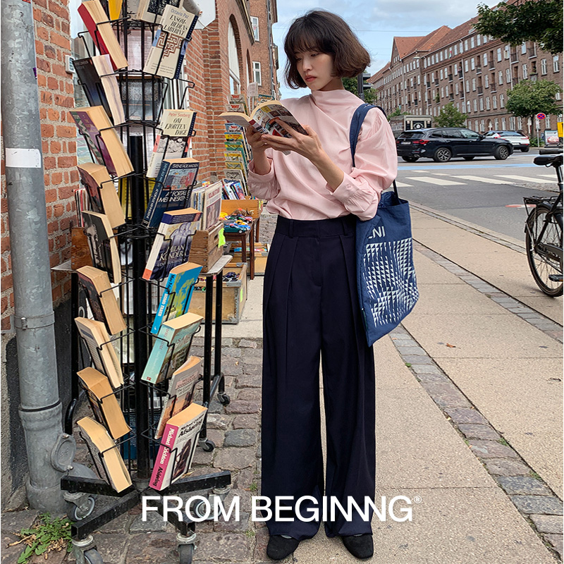 프롬비기닝 3천장돌파 스탠다드롱ver Your 유어 핀턱와이드슬랙스 4color 바지 세미와이드 슬랙스 여름바지 와이드슬랙스 와이드팬츠 팬츠 핀턱슬랙스 여름