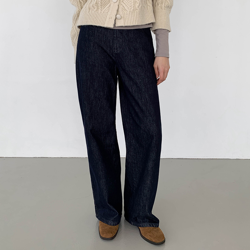 프롬비기닝 논페이드 와이드 기모데님 팬츠 2color2type 기모바지 기모 바지 청바지 기모팬츠 와이드팬츠 겨울바지 기모와이드팬츠 데님 와이드데님