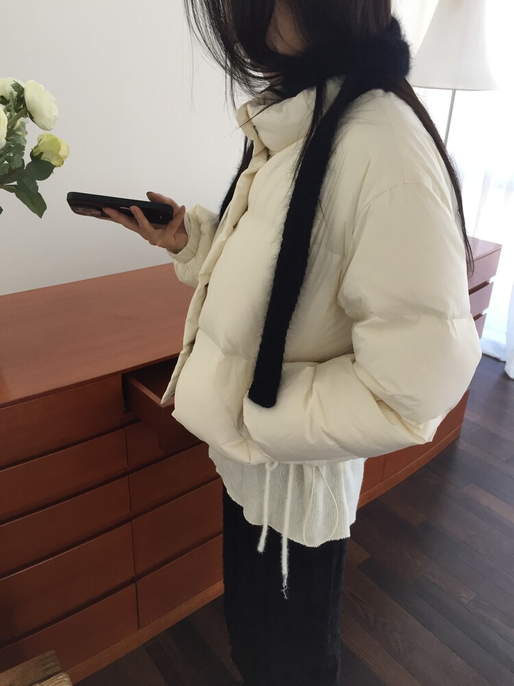 에테블루 Mini Duck Padding (ivory)