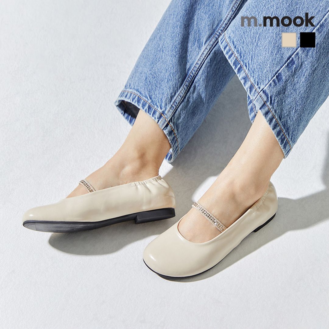 포스티 24ss 무크 여화 루핀 메리제인 플랫 2colors