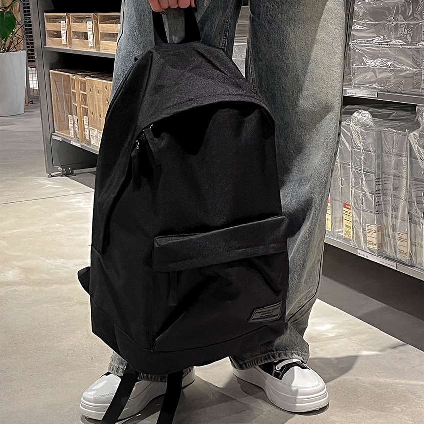 에이어패럴 💜봄신상신학기 가방💜 무지 백팩 캐주얼 노트북 남자 대학생 여성 캔버스 여행 졸업식 개강룩 신입생 노트북 아이패드 새학기 가방 직장인 스쿨백 책가방 스쿨룩