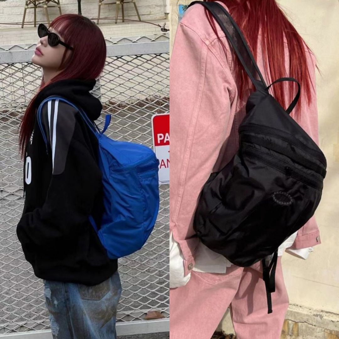 해피유코퍼레이션 인기 스타버닝백팩 무지 데일리 포인트 캐주얼 여성 가방