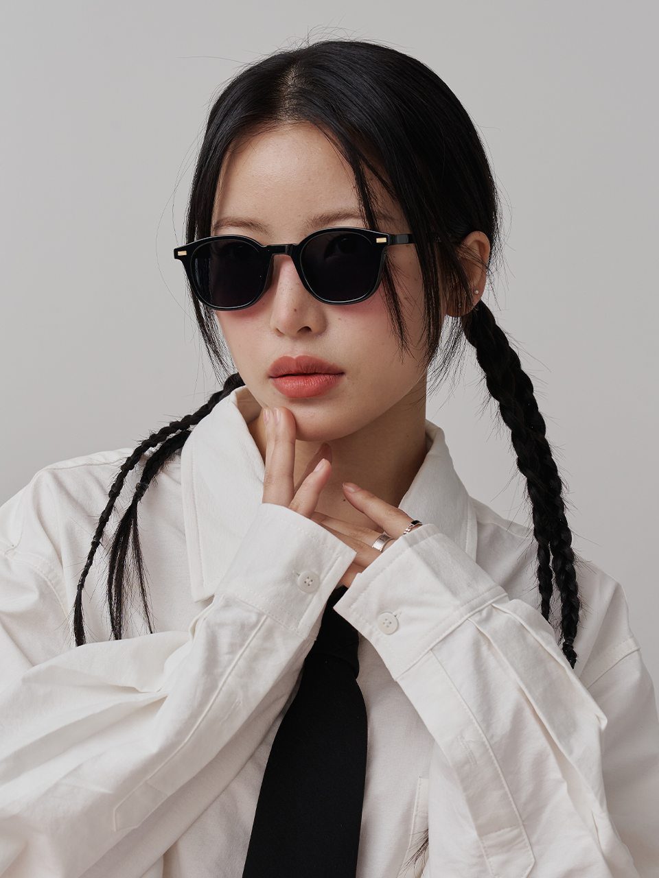 리끌로우 B019 BLACK 선글라스 3Color 택 1