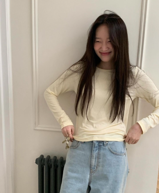 머글스 [당일] jinsim 진심 드리스 라운드 티셔츠 긴팔이너티 (5colors)