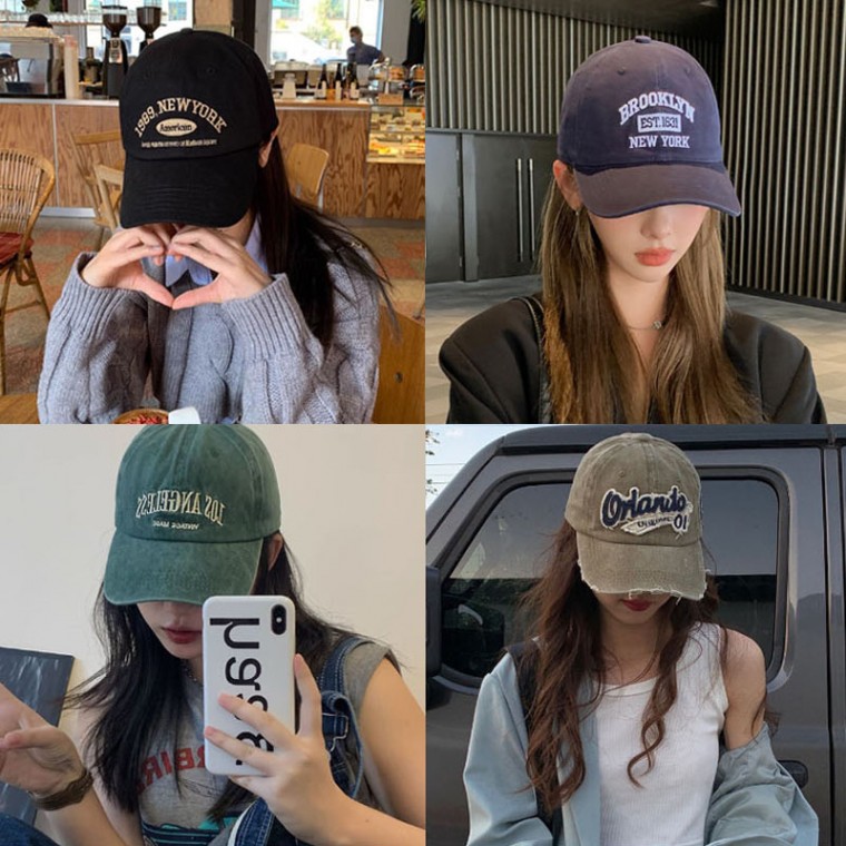 집콕끼리 볼캡 캡모자 골프 여름 빅사이즈 대두 야구 모자 스냅백 캡 와펜 Ny La 헬스 연예인 워싱 무지 대왕 테니스 깊은 베이직 기본 데일리 여성 여자 남자 커플 로고