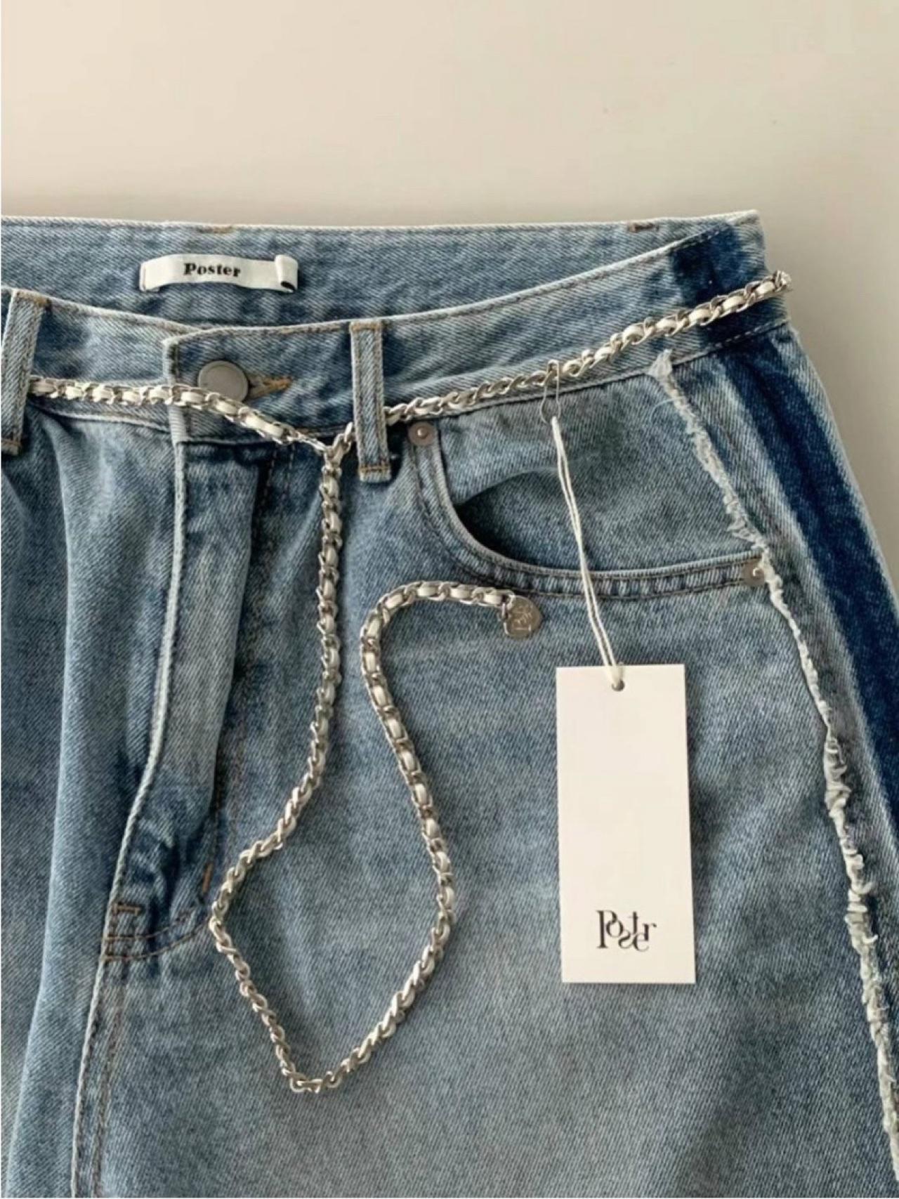 히스 포스터 하트 체인 벨트 (2C)