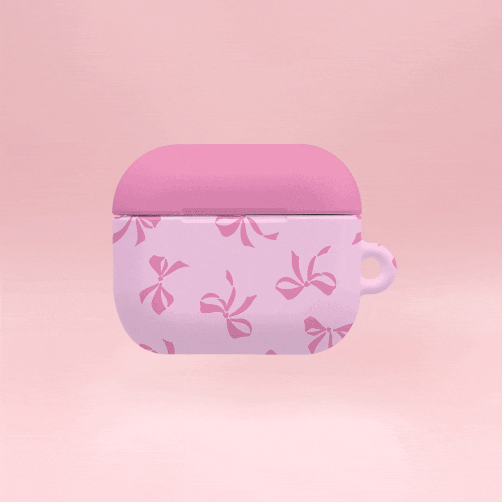 168cm케이스 블루투스 케이스 드로잉 리본 패턴 투명 하드 이어폰 에어팟 1세대 2세대 3세대 에어팟프로 에어팟프로2 블루투스 갤럭시 버즈fe 버즈2 버즈라이브