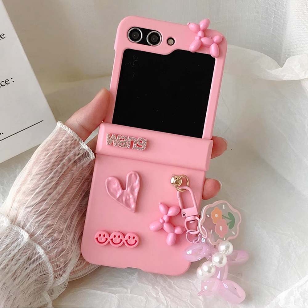 모이몰 갤럭시 Z플립5 Z플립4 Z플립3 힌지 풀커버 슬림 하드 귀여운 키치 파츠 장식 제트플립5 제트플립4 지플립5 지플립4