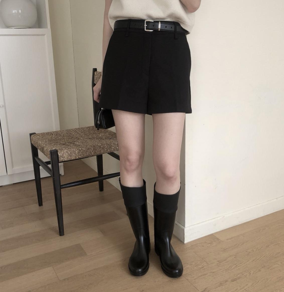 베데떼 (블랙s,m당일) 24ss 오버클래식 overclassic 브라하 반바지 숏팬츠 (2col)