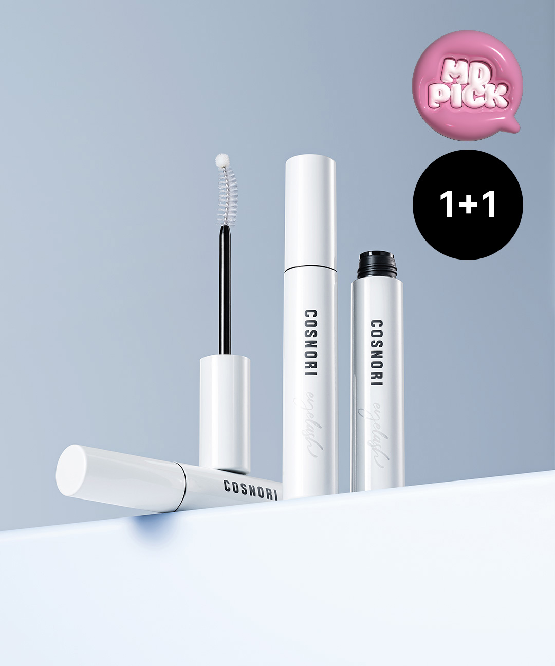 코스노리 [MD PICK] [1+1] 속눈썹 영양제 롱 액티브 아이래쉬 세럼
