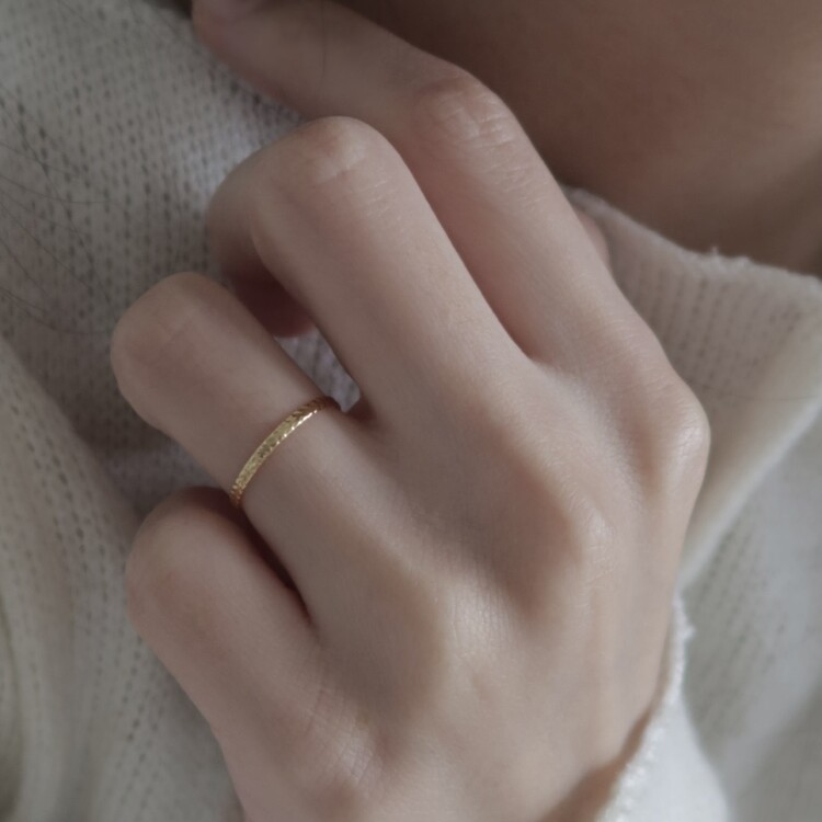 온더 [925silver]Flame ring
