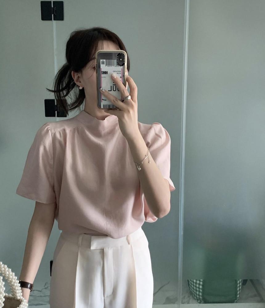 베데떼 pyt 프리티영띵 투웨이 실크 타이 블라우스 (3col)