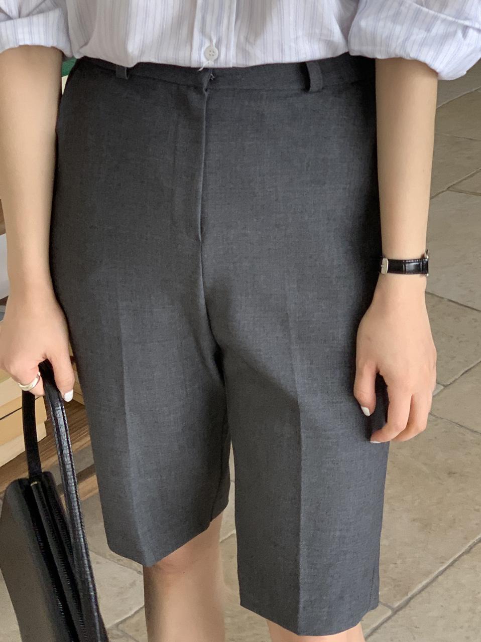 베데떼 미엘 miel 로타 버뮤다 팬츠 5부 슬랙스 (2col)