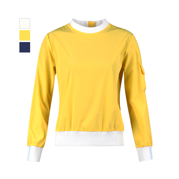 포스티 - 럭스골프 여성 풀오버 텐션 긴팔 티셔츠 LB4M610W