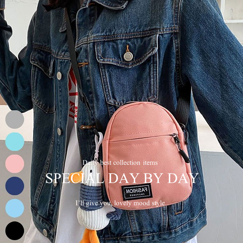 데일리나인 무료배송 Dnyne 여성 패션 캔버스 미니 크로스백 남여공용 캐주얼 보조가방 여자 남자크로스백 소형크로스백 여행보조가방 데일리가방 여자 가방 캐쥬얼 백