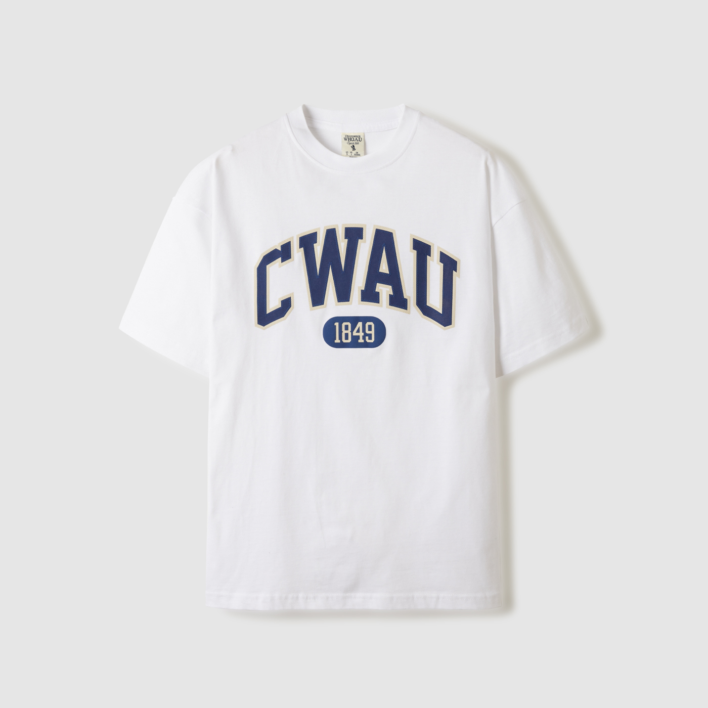 후아유 CWAU 로고 반팔 티셔츠 / WHRPE2595U