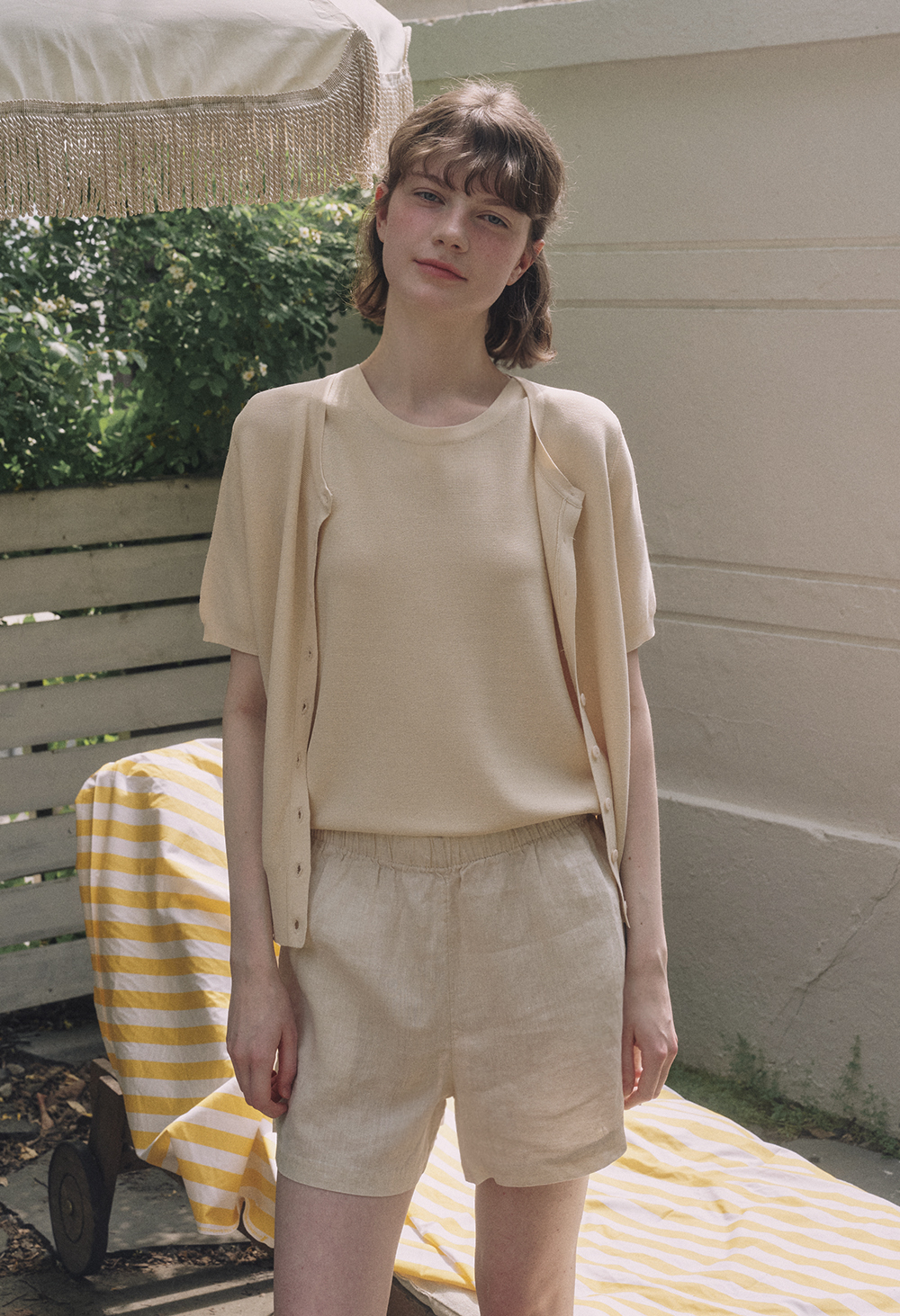 바닐라니트 Summer silky basic set