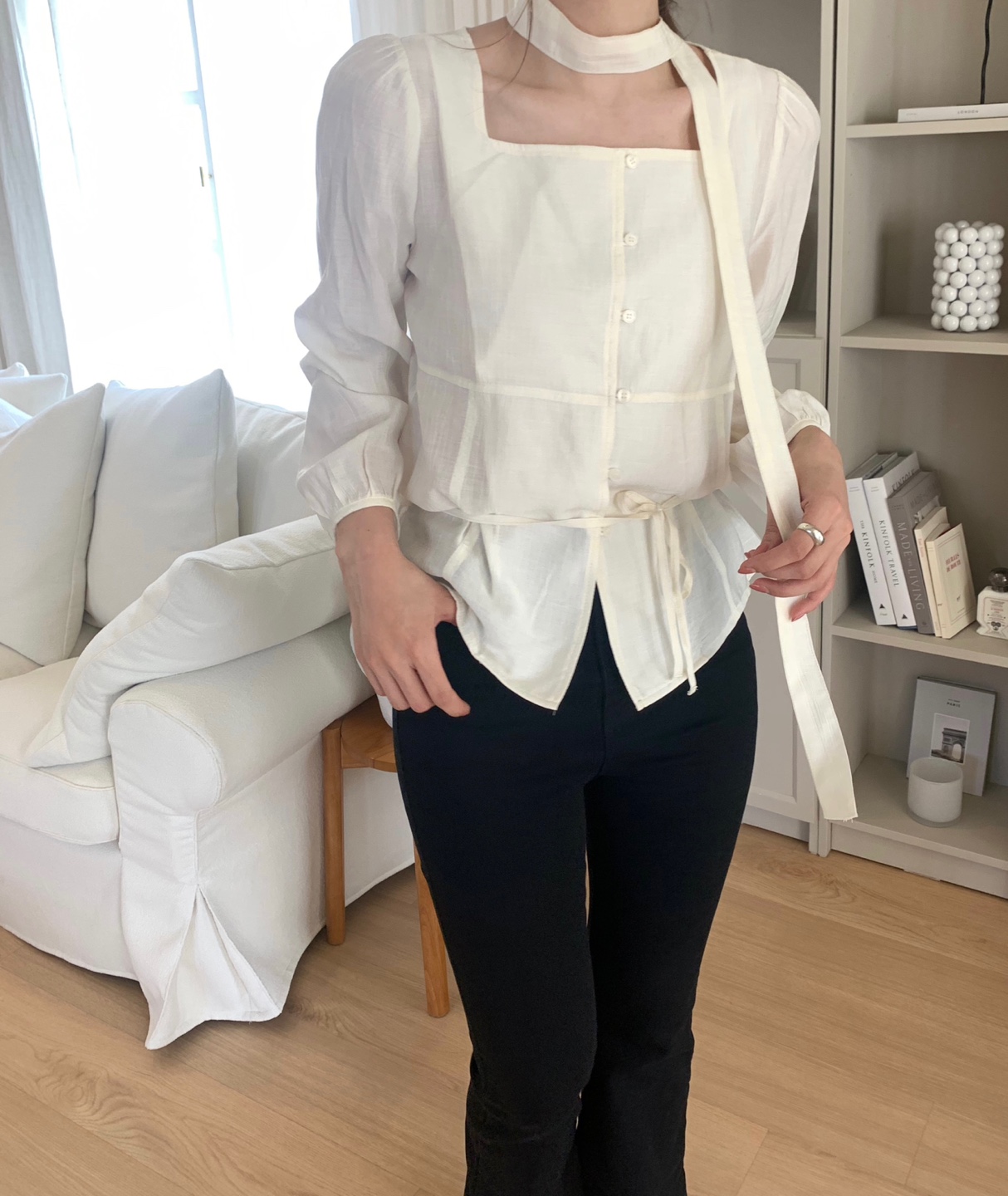 온즈 [New 5%] Dear blouse