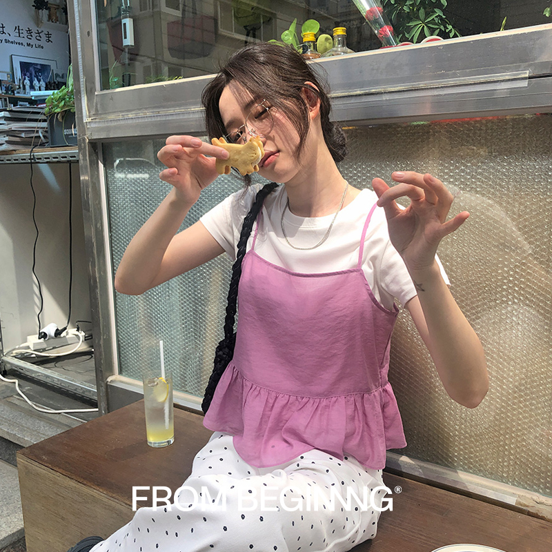 프롬비기닝 단독 2천장돌파 Made 텀블 컬러크롭티 5color 하객룩 레이어드 이너티 레이어드티 반팔 출근룩 반팔티 기본티 하객 여름