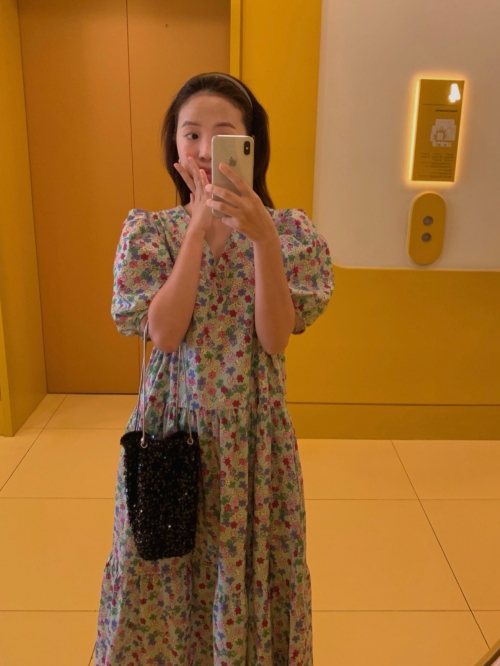 바이주베리 포밍 캉캉 원피스(면100) - 2col