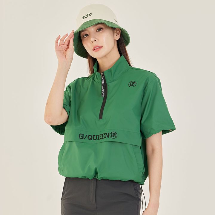 포스티 제이투제이 여성골프웨어 Gq 반소매 바람막이 맨투맨