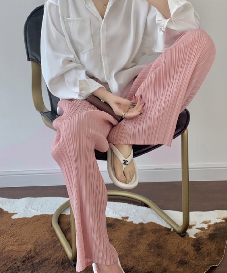 집콕끼리 주름 와이드 바지 플리츠 팬츠 빅사이즈 밴딩 허리 여름 여성 하이웨스트 여자 데일리 버뮤다 몸빼 조거 냉장고 슬랙스 카고 치마 여름 린넨 면 키작녀 치노 배기