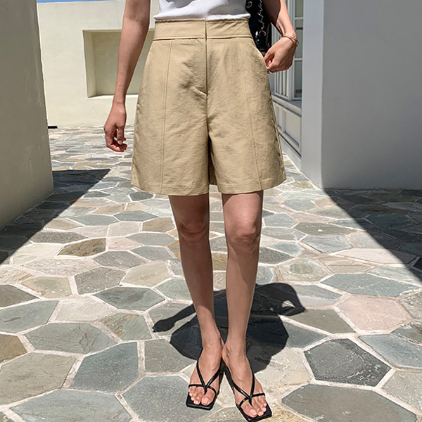 뮬랑 (뮬랑) M. 위티 5부 버뮤다팬츠 (2col)[팬츠C0227Q110]