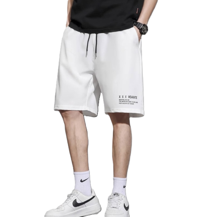 으니샵 3컬러2사이즈 엑스반바지 남성반바지 남자반바지 프린팅반바지 쿨링 쿨반바지 아이스팬츠 밴딩반바지 5부반바지 오버사이즈 오버핏 루즈핏 버뮤다반바지 여름반바지 스포츠