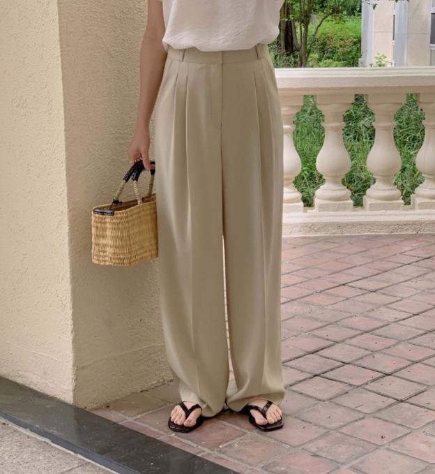 베데떼 리브레 libre 쿨 볼드 슬랙스 여름 와이드 팬츠 (4col)