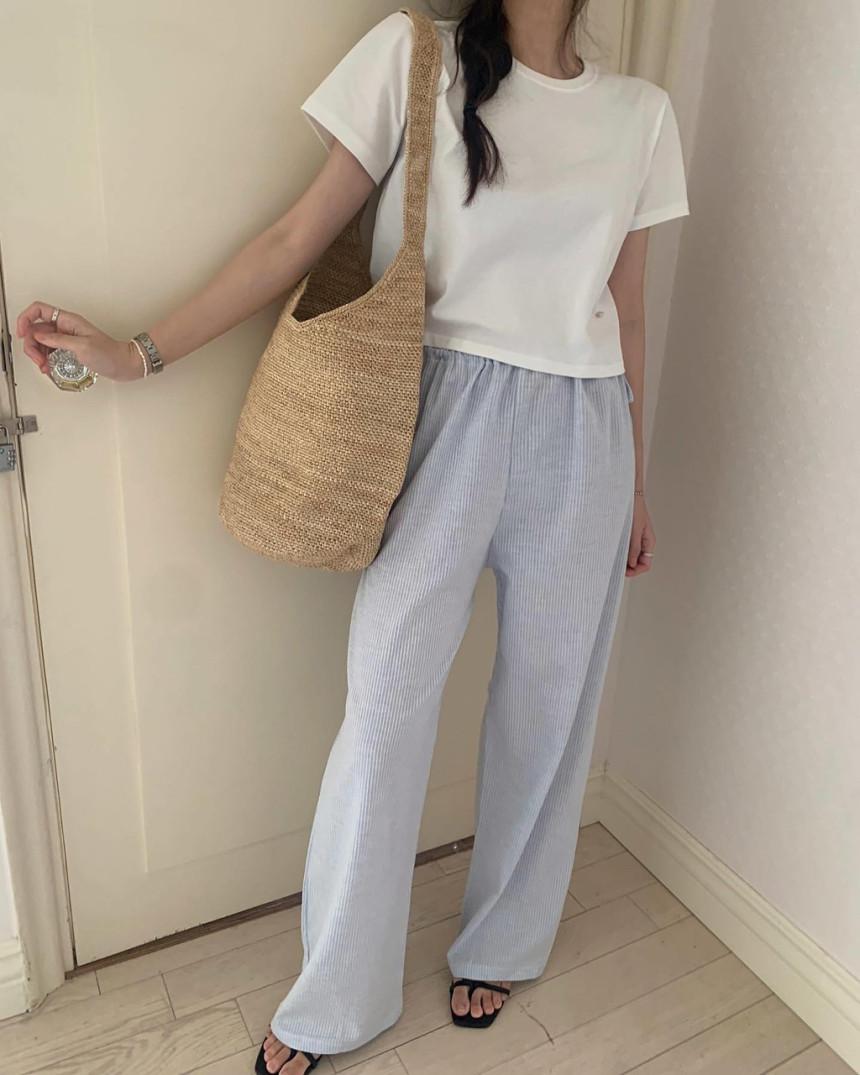 엠버쥬쥬 프리티영띵 마일드 팬츠3col/양사이드 스트링/프영띵/pyt/리본팬츠/썸머