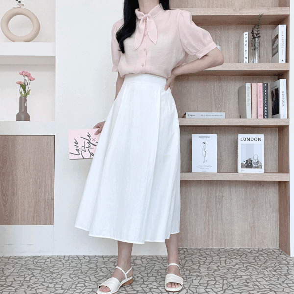 셈페르 🌷깔끔단정라🌷 라피 나일론 롱스커트 나일론스커트 플레어스커트 여름롱스커트 밴딩스커트 화이트스커트 치마바지 청치마 레이어드스커트 플리츠스커트 랩스커트 미디스커트