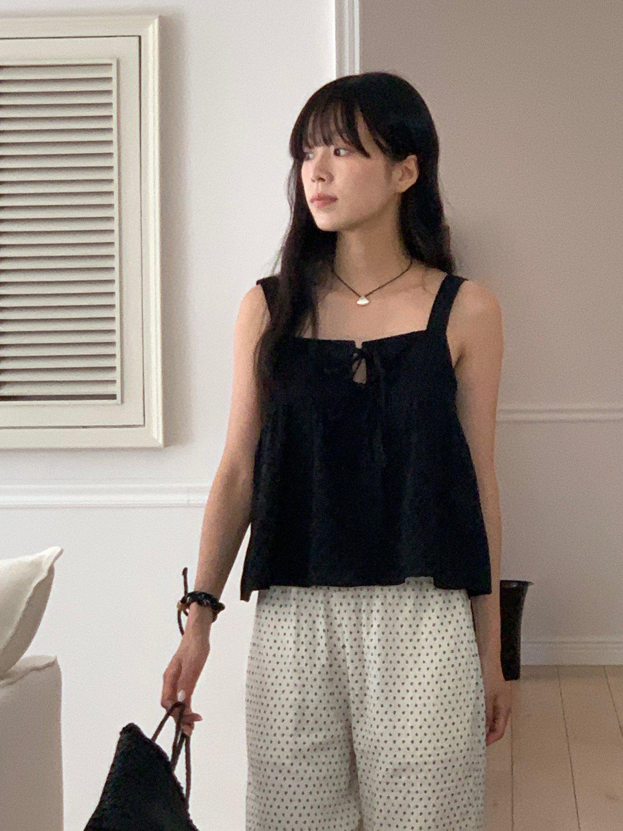 씨엘쇼룸 베이킹파우더 미뉴엣 나시 2color 24SS