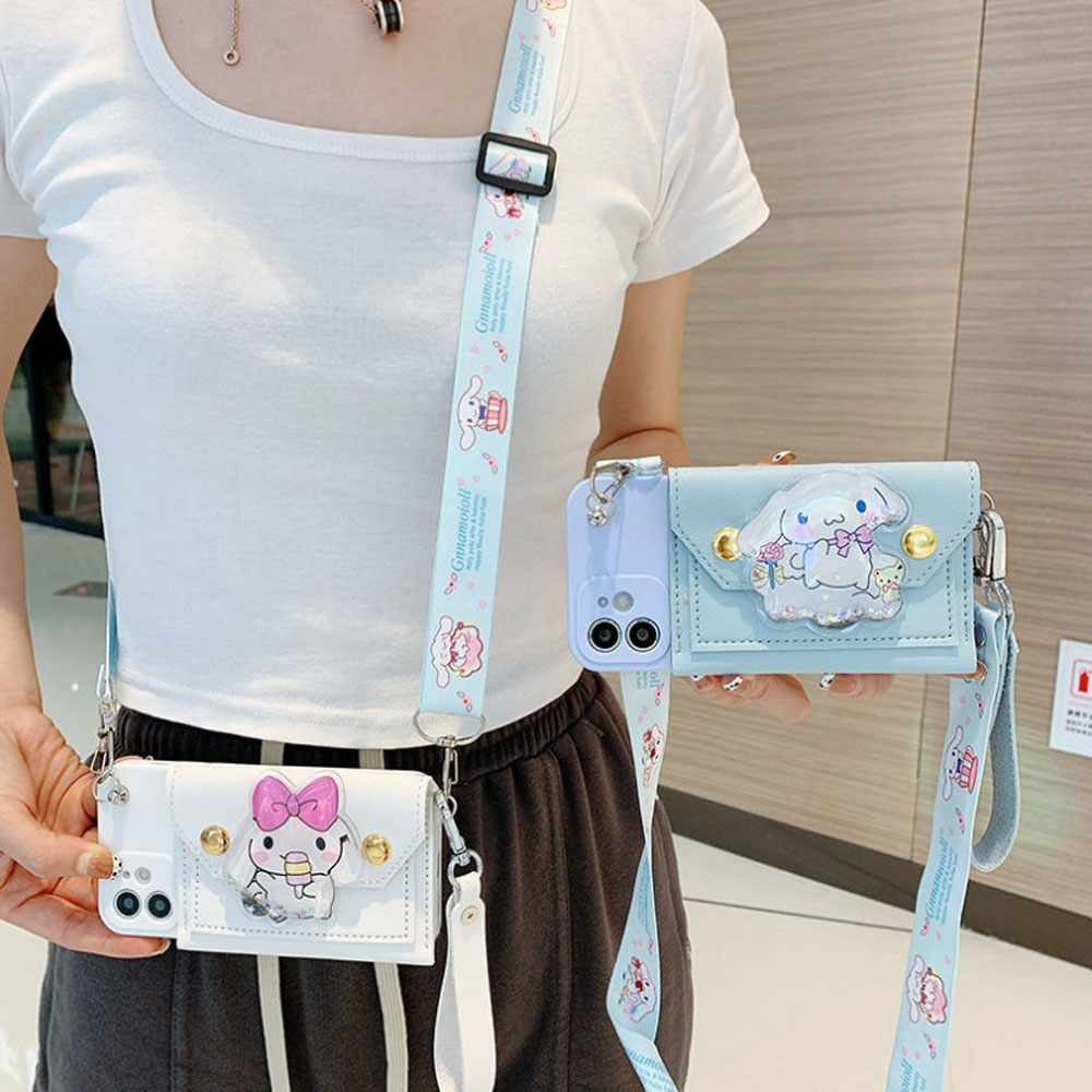 주주연구소 키즈폰 갤럭시 X커버5 SM-G525N 동전지갑 목걸이 케이스