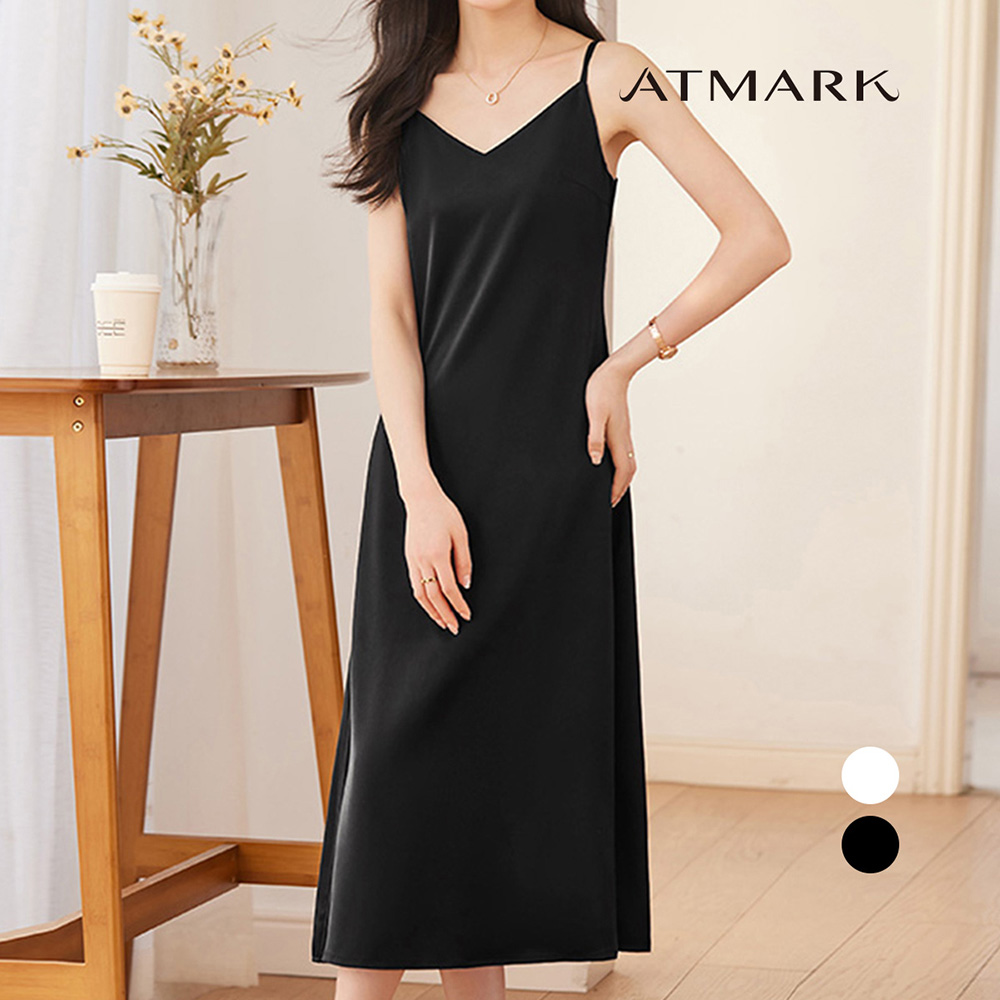 앳마크 ATMARK 페미닌슬립원피스_AA43OP050G